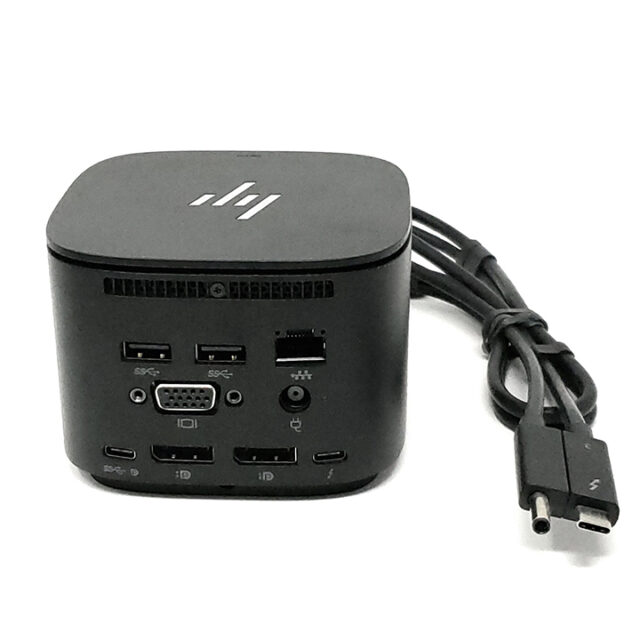 HP Docking Station USB-C-Thunderbolt G2W/COMBO Cable US 3TR87AA#ABM - HB STORE PERÚ