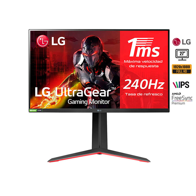 Monitor Gamer Ultragear 27" LG 27GP750-BF, 1920x1080, HDMI ...