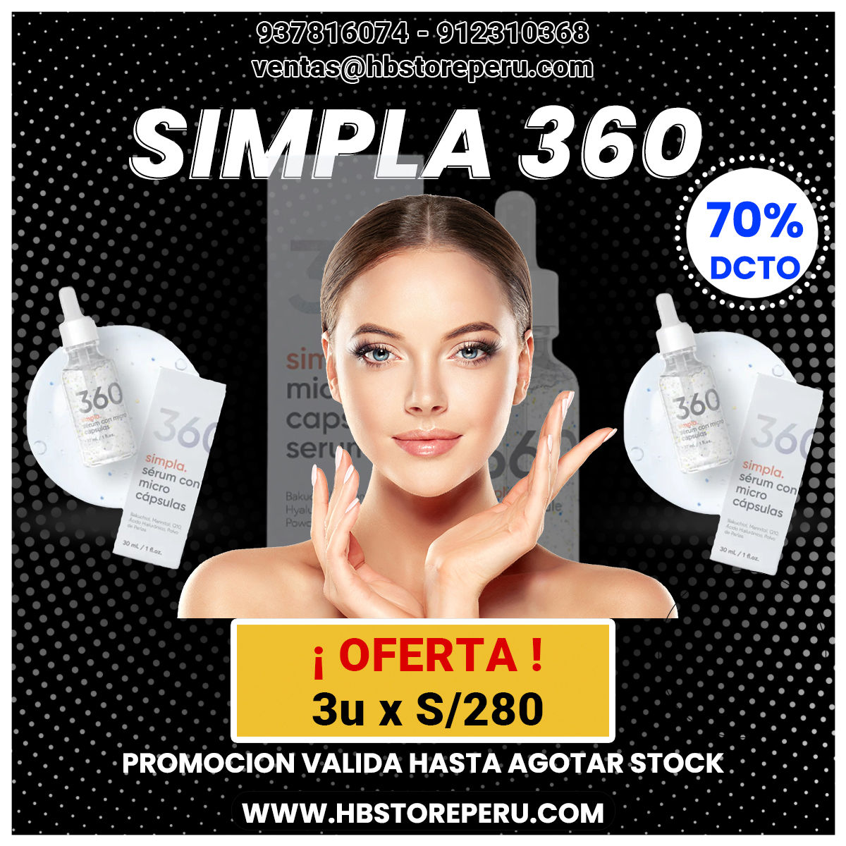 Pack 3 Simpla 360 - HB STORE PERU